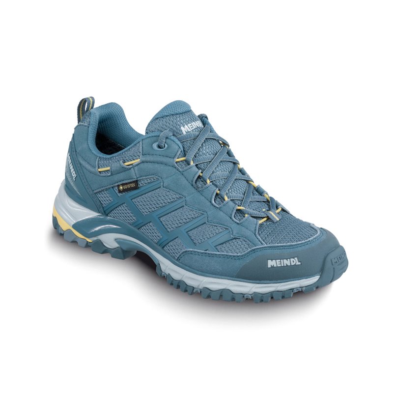 Wanderschuh Meindl Caribe Lady GTX eisgrau-gelb