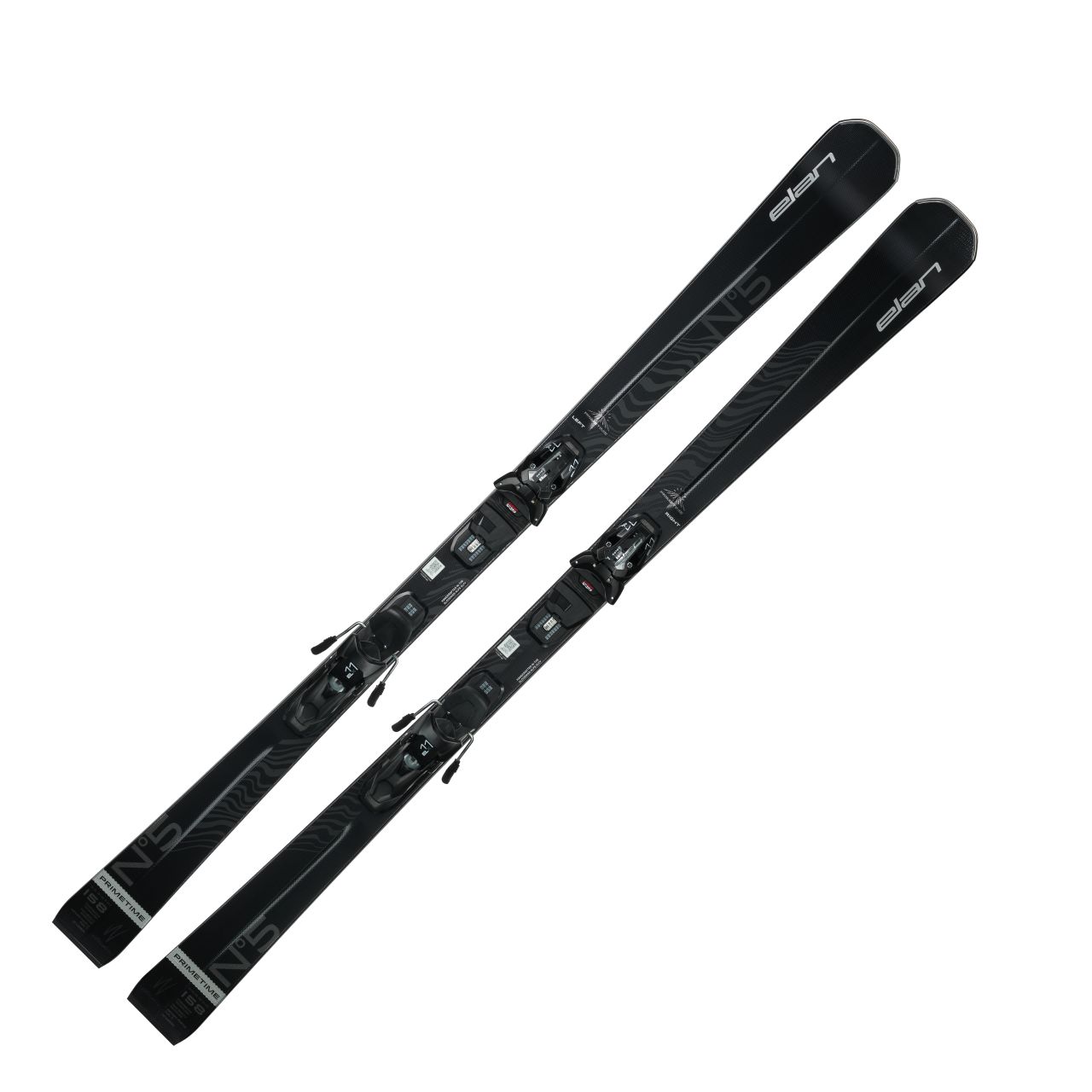 Damenski Elan PRIMETIME N°5 W Black Edition mit Bindung ELX 11.0 2025/26
