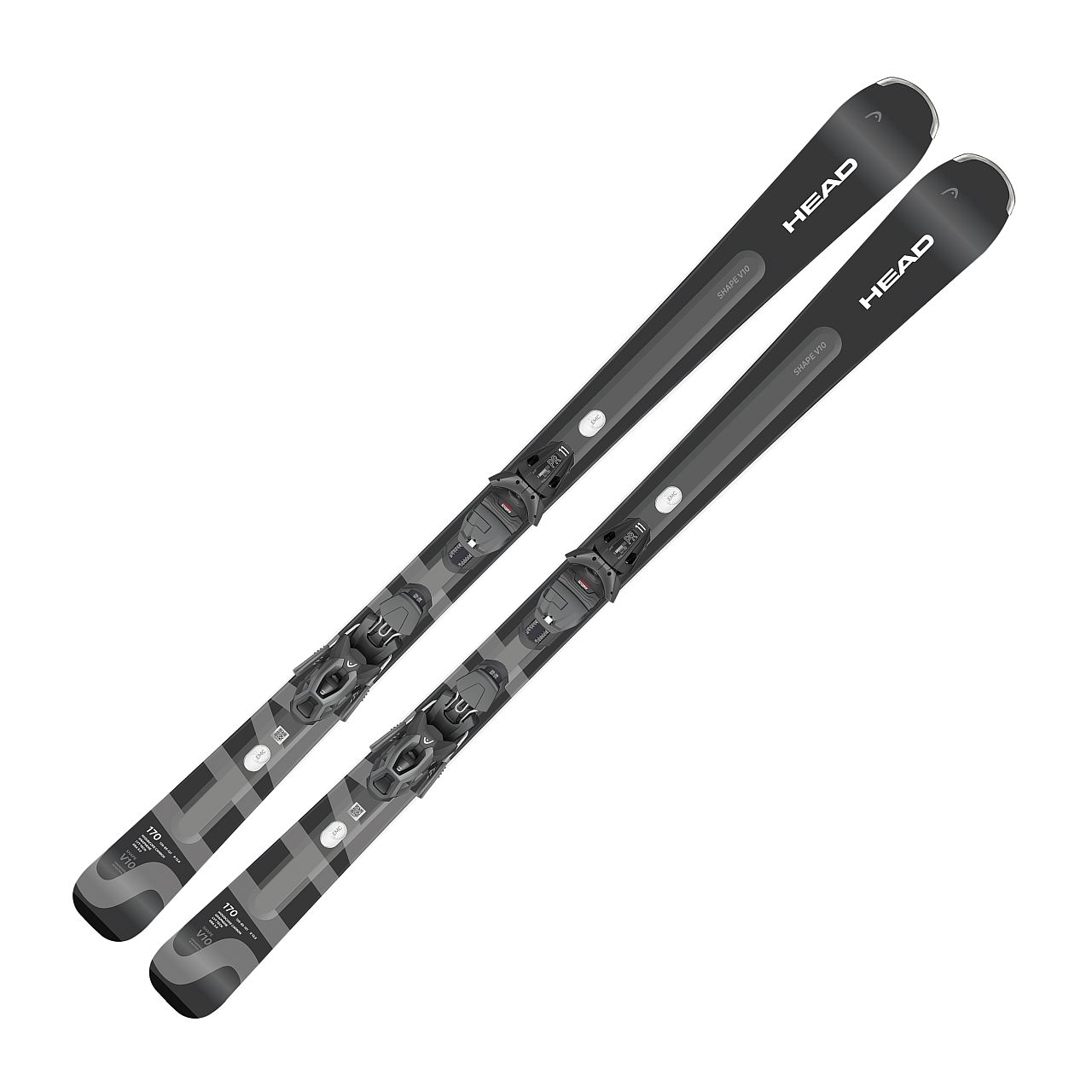 Allmountainski Head Shape e-V10 Ski mit Bindung 2025/26